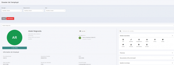Libre-Service – HRWize